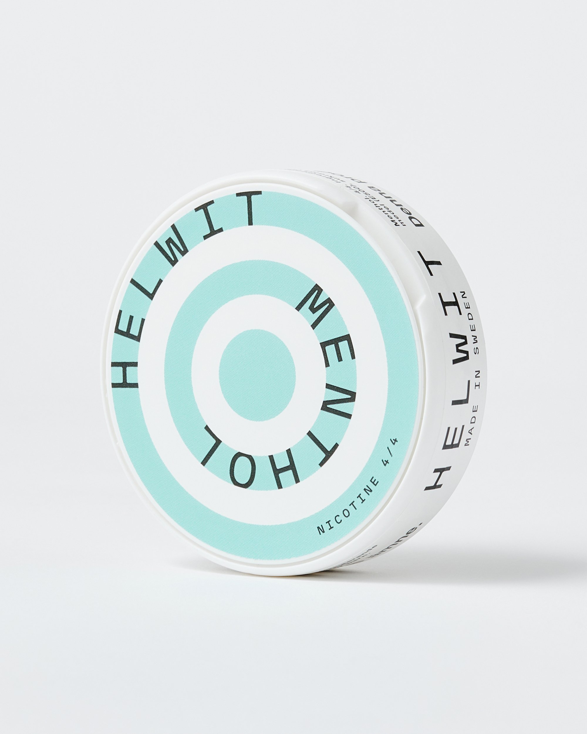 Helwit Menthol Snus - Tobaksfritt snus med smak av menthol