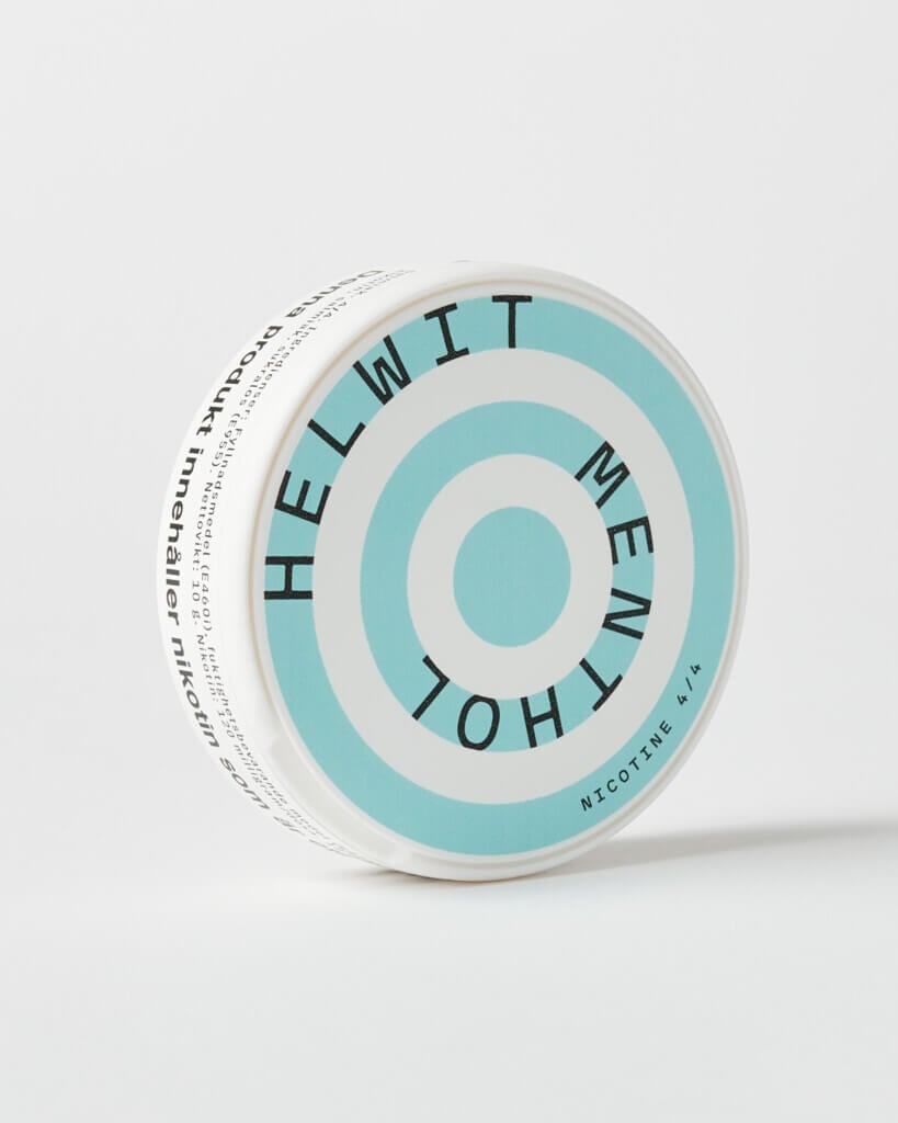 Menthol - Helwit | Tobaksfritt snus | Fri frakt