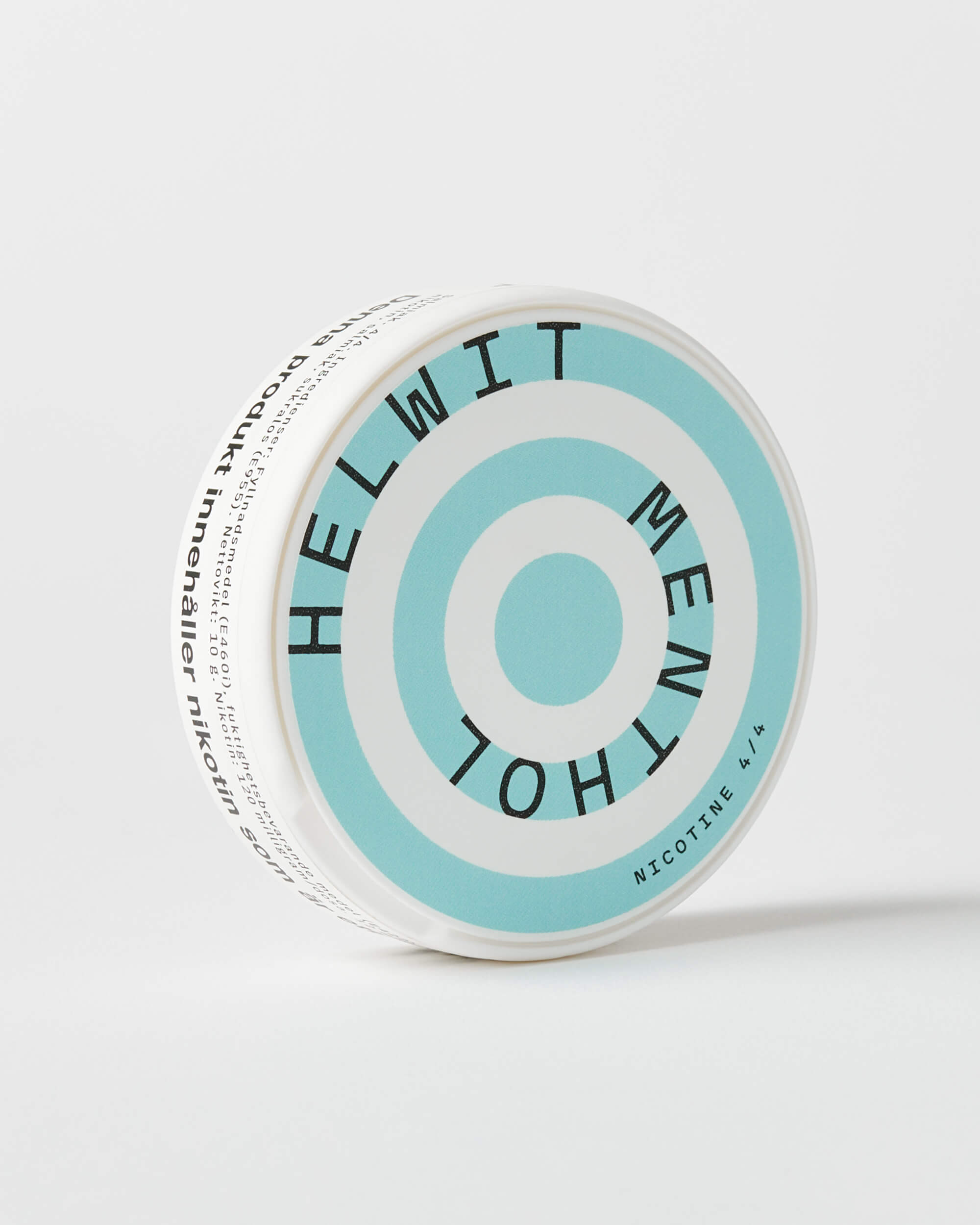 Helwit Menthol Snus - Tobaksfritt snus med smak av menthol