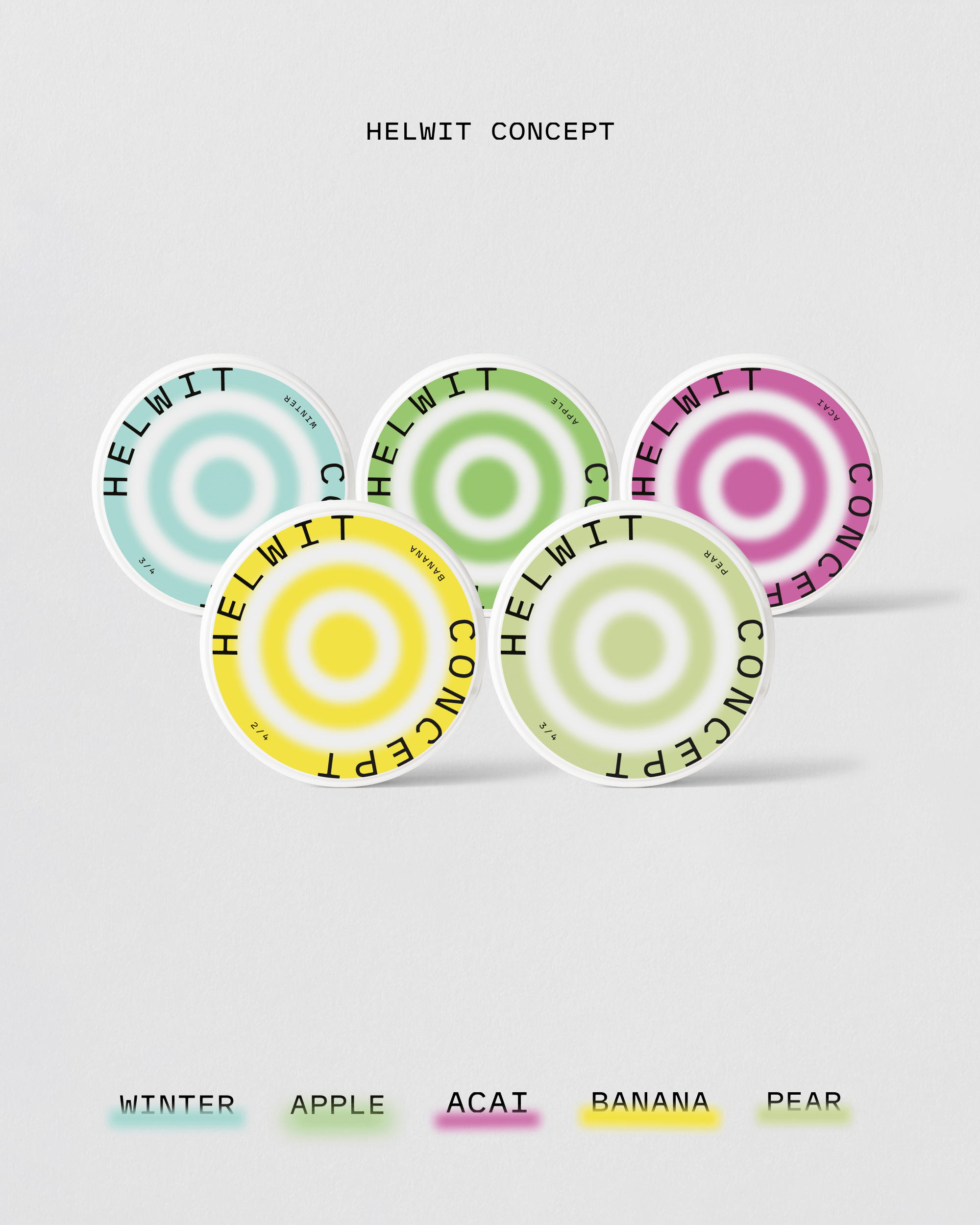 Helwit Concept 5-pack - Prova nya smaker och rösta!