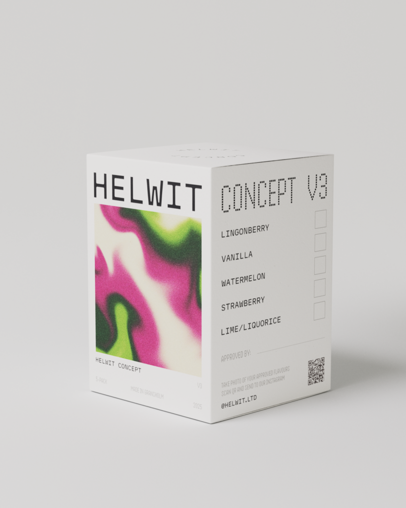 Concept 5-pack - Helwit | Tobaksfritt snus | Fri frakt